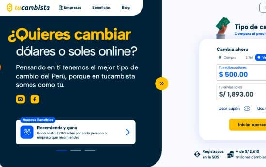 Tu Cambista Cambia online, recomienda y gana 100 s | Cuánto esta el ...